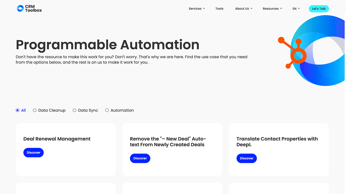 Buy HubSpot Programmable Automation