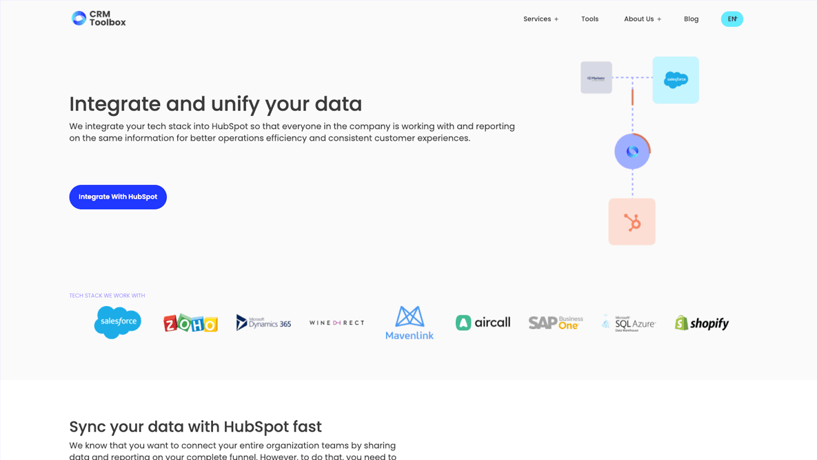 CRM Toolbox - Hubspot Integration